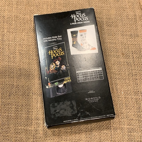 Disney | Underwear & Socks | Disney From The Movie Hocus Pocus Vhs Gift ...